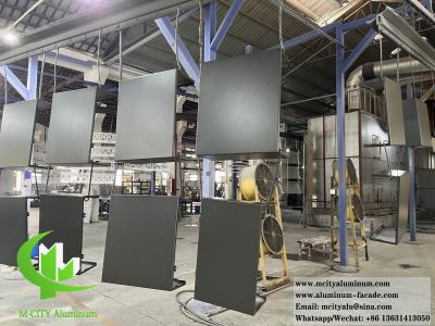 China External Solid Aluminum Cladding Panels with 3mm PVDF Coating and 20 Years Warranty for Customizable Facade Designs for sale