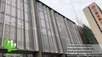 China Customizable Powder Coated Perforated Architectural Decorative Screen Panels for Exterior Wall Cladding for sale