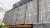 China CNC Metal Cladding Perforated Aluminum Sheet 1200x2400mm Powder Coated for Facade Decoration for sale