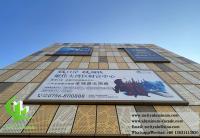 China Powder Coated Perforated Aluminum Panel with Customizable RAL Colors and CNC Laser Cutting for Facade Cladding for sale