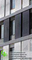 China PVDF Coating Aluminum Cladding Panel 1200x2400mm with Perforated Design for Exterior Wall Decoration for sale