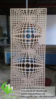 China Powder Coated Perforated Aluminum Facade Panel with Customizable RAL Colors and CNC Laser Cutting for sale