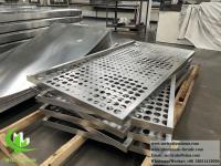 China Perforated Aluminum Sheet 3mm Thickness with PVDF Durable Coating for External Wall Cladding Decoration for sale