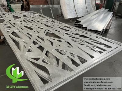 China Long Lifespan Variable Design Perforated Aluminum Facade with Powder Coating PVDF for Durable Building Cladding for sale