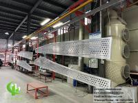 China Perforated Aluminum Facade with PVDF Coating, High Weather Resistance, and Long Lifespan for Exterior Cladding for sale