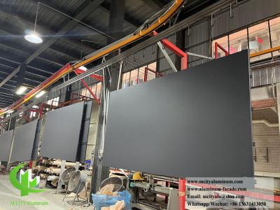 China Powder Coated Perforated Aluminum Cladding Panel with Customizable Sizes for Facade and Wall Cladding for sale