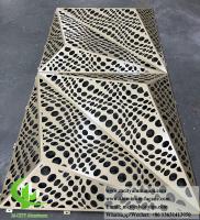 China 3D Aluminum Cladding Panel with PVDF Coating and Customizable Patterns in 1000x2000mm Size for Building Facade for sale