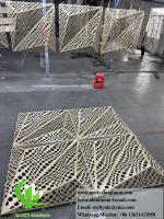 China 3D Aluminum Cladding Panel with Powder Coated Finish and Customizable Patterns for Metal Facade Screen for sale
