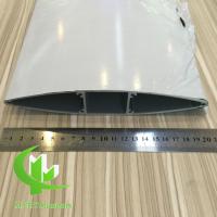 China 6063-T5/T6 Aluminum Aerofoil Louver with PVDF Finish in 100mm-600mm Width for Sun Shading for sale