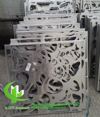 China 2.5mm Thickness Powder Coated Aluminum Facade Panel with Custom Patterns for Curtain Wall Decoration for sale