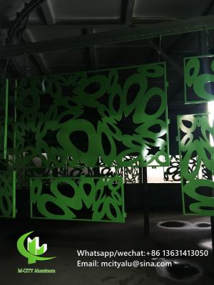 China 2.5mm Thickness Powder Coated Aluminum Facade Panel with Custom Patterns for Curtain Wall Decoration for sale
