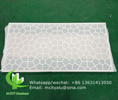 China 2.5mm Thickness Powder Coated Aluminum Facade Panel with Custom Patterns for Curtain Wall Decoration for sale