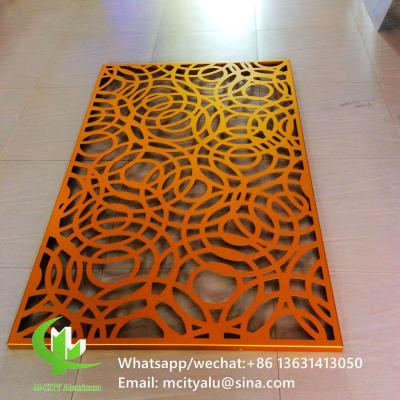 China 2.5mm thickness powder coated aluminum facade panel with custom patterns for curtain wall decoration for sale