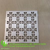 China 2.5mm Thickness Powder Coated Aluminum Facade Panel with Custom Patterns for Curtain Wall Decoration for sale