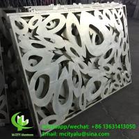 China 2.5mm Thickness Powder Coated Aluminum Veneer Sheet with Custom Patterns for Facade Cladding for sale