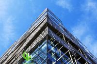 China 2.5mm Thickness Powder Coated Aluminum Facade Panel with Custom Patterns for Curtain Wall Decoration for sale