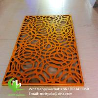 China 2.5mm Thickness Powder Coated Aluminum Facade Panel with Custom Patterns for Curtain Wall Decoration for sale