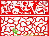China Powder Coated Aluminum Laser Cut Panel with Custom RAL Colors in 1000x2000mm Size for Decorative Perforated Wall Applications for sale
