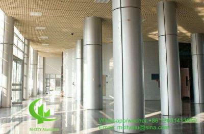 China 3mm Powder Coated Aluminum Cladding Panel with Custom Patterns for Facade and Column Covers for sale