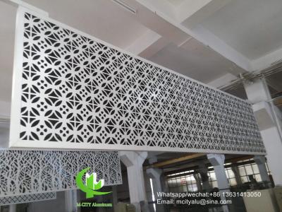 China 3mm Thickness Aluminum Facade Cladding with PVDF Paint and Customizable Patterns for Solid Aluminum Wall Panel for sale