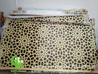 China Powder Coated 3mm Aluminum Cladding Panel with Custom RAL Color for Decorative Laser Cut Facade for sale