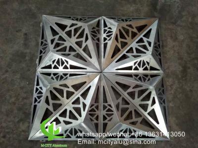 China 3mm Thickness Powder Coated Aluminum Solid Panel for Facade Cladding with Customizable Patterns for sale