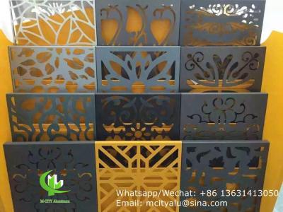 China Powder Coated Aluminum Engraved Panel with Custom Patterns and 3mm Thickness for Facade Decoration for sale