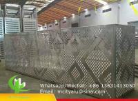 China Custom Size Aluminum AC Cover with PVDF Paint and CNC Cutting for Decorative Screen for sale
