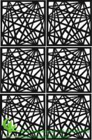 China Exterior 3mm Perforated Aluminum Panel with Laser Cutting Craft and Powder Coated Finish for Wall Decoration for sale