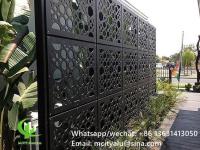 China Powder Coated Aluminum Laser Cut Panel with Custom Size and RAL Color Options for Decorative Wall Cladding for sale