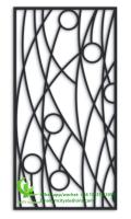 China Aluminum Alloy Laser Cut Screen Panel with Powder Coated Finish in Custom RAL Colors for Window Decoration for sale