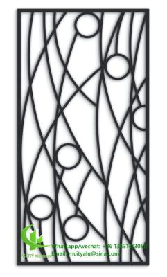 China Aluminum Alloy Laser Cut Screen Panel with Powder Coated Finish in Custom RAL Colors for Window Decoration for sale