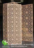 China Powder Coated Aluminum Laser Cut Panel with Custom RAL Colors and 1.5-10mm Thickness for Decorative Perforated Wall Panels for sale