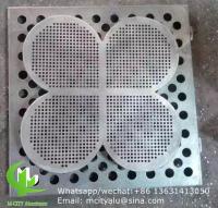 China 2.5mm thickness powder coated aluminum veneer sheet with custom patterns for facade cladding and decorative aluminum panel for sale