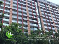 China 2.5mm thickness powder coated aluminum facade panel with custom patterns for curtain wall decoration for sale
