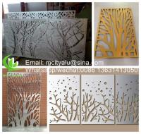 China 2mm Thickness Perforated Aluminum Sheet for Facade Cladding with Laser Cutting and Powder Coated Finish for sale