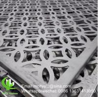 China 3mm Thick Powder Coated Perforated Aluminum Panel for Customizable Facade Cladding and Decorative Wall Applications for sale