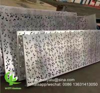 China 2mm Metal Sheet Aluminum Decorative Wall Panel with PVDF Paint and Customizable Patterns for Facade and Screen for sale