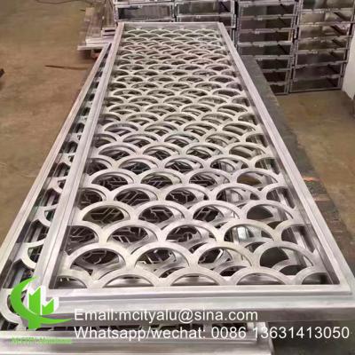 China 2mm Metal Sheet Aluminum Decorative Panel with PVDF Paint for Privacy Screen and Wall Panel in Customizable Sizes for sale