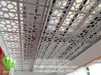 China 2mm thickness aluminum hollow wall panel with powder coated and custom RAL color for facade cladding for sale