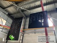 China Architectural Metal Screen with LED Light Integration and Customizable RAL Colors via CNC Laser Cutting for sale