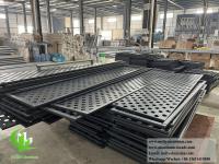 China Powder Coated Laser Cut Aluminum Panel with 1200x2400mm Size and Customizable Patterns for Facade Cladding for sale