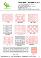 China 2mm thickness aluminum perforated panel with powder coated surface and customizable RAL colors for facade cladding for sale