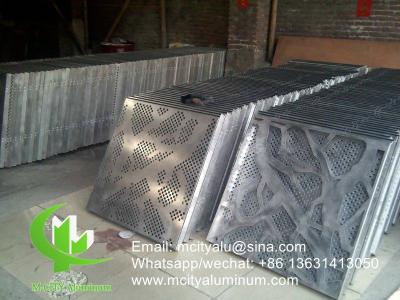 China China PVDF Powder Coated Aluminum Decorative Wall Panel with Customizable RAL Colors and 1.5-10mm Thickness for Facade Cladding for sale