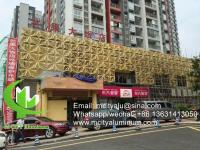 China 3D Aluminum Cladding Panel with Powder Coated Finish and Customizable RAL Colors for Facade Decoration for sale