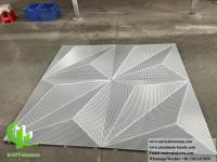 China PVDF Coated 3mm Perforated Aluminum Cladding with Customizable Designs for Metal Facade Panels for sale