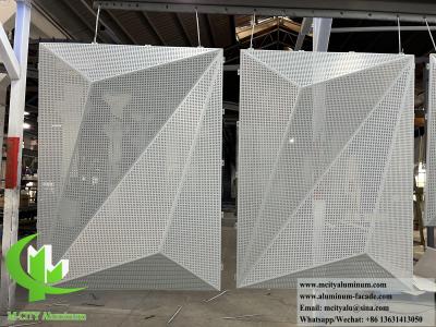 China 3D Aluminum Facade Panel with PVDF Coating and 3mm Thickness for Customized Design for sale