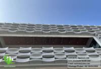 China PVDF Coated 3D Metal Cladding Aluminum Facade Panel with Customizable Patterns in 1000x2000mm Size for sale