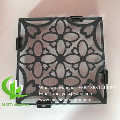 China 2.5mm Thickness Powder Coated Aluminum Veneer Sheet with Custom Patterns for Facade Cladding for sale