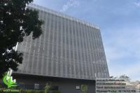 China Powder Coated Perforated Pattern Aluminum Cladding Panel with Customizable RAL Colors for Architectural Metal Facades for sale